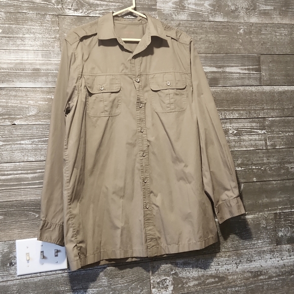 Boulder Creek | Shirts | Boulder Creek Large Tall Tan Button Up Shirt ...